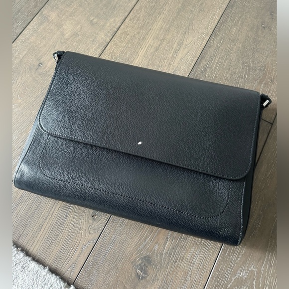 Mont Blanc | Bags | Montblanc Messenger Bag Laptop Bag | Poshmark